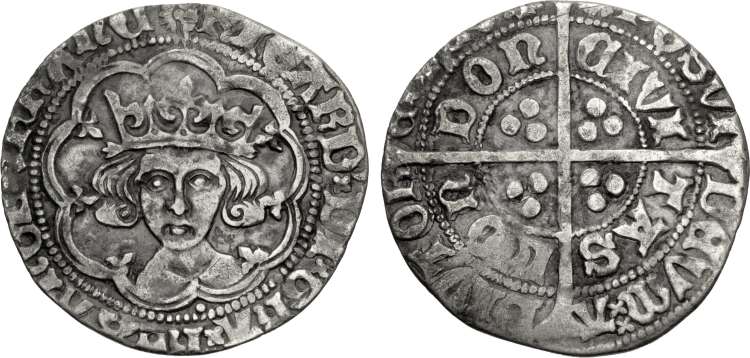 Richard III, British coins index with thumbnails - WildWinds.com