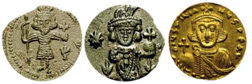 Justinian II - Byzantine Coinage - WildWinds.com