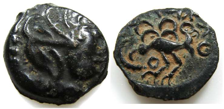 Gaul, Senones - Ancient Celtic Coins - WildWinds.com