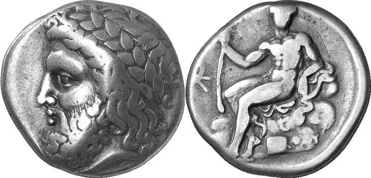 Arkadia, Arkadian League - Ancient Greek Coins - WildWinds.com