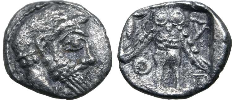 Palestine, Gaza - Ancient Greek Coins - WildWinds.com