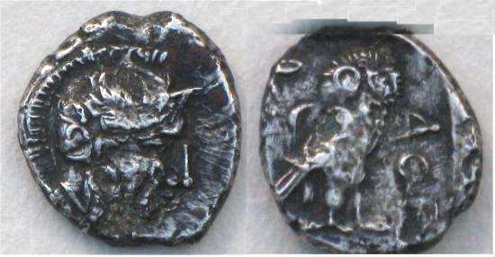 Palestine, Gaza - Ancient Greek Coins - WildWinds.com