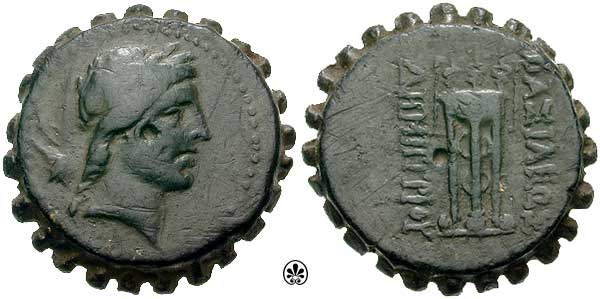 Seleucia, Demetrios I - Ancient Greek Coins - WildWinds.com