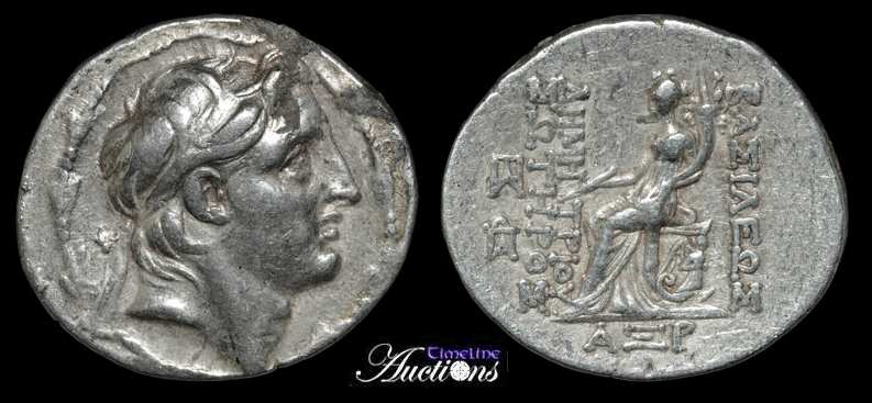 Seleucia, Demetrios I - Ancient Greek Coins - WildWinds.com