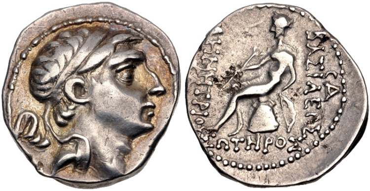 Seleucia, Demetrios I - Ancient Greek Coins - WildWinds.com