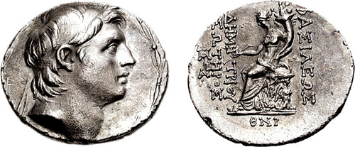 Seleucia, Demetrios I - Ancient Greek Coins - WildWinds.com