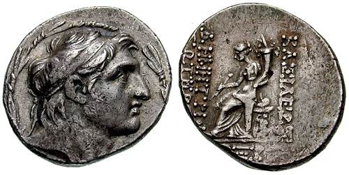 Seleucia, Demetrios I - Ancient Greek Coins - WildWinds.com