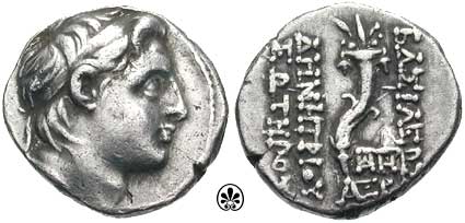 Seleucia, Demetrios I - Ancient Greek Coins - WildWinds.com