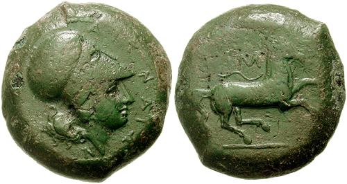 Sicily, Aetna - Ancient Greek Coins - WildWinds.com