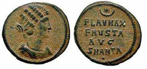 Fausta, Roman Imperial Coins reference at WildWinds.com