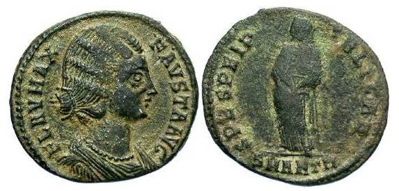 Fausta, Roman Imperial Coins reference at WildWinds.com