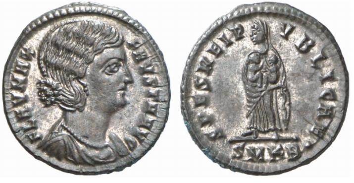 Fausta, Roman Imperial Coins reference at WildWinds.com