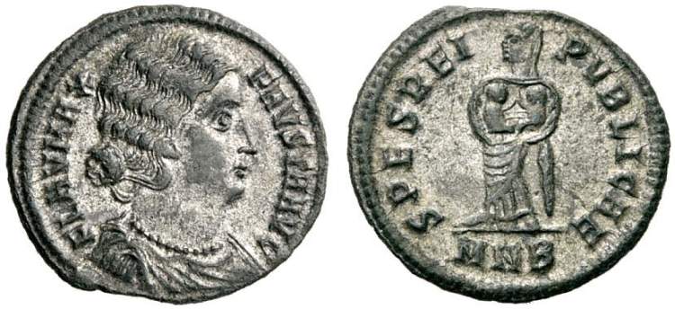 Fausta, Roman Imperial Coins reference at WildWinds.com