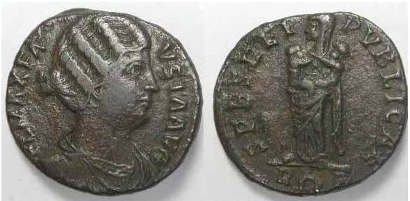 Fausta, Roman Imperial Coins reference at WildWinds.com