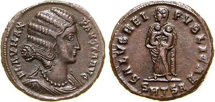 Fausta, Roman Imperial Coins reference at WildWinds.com
