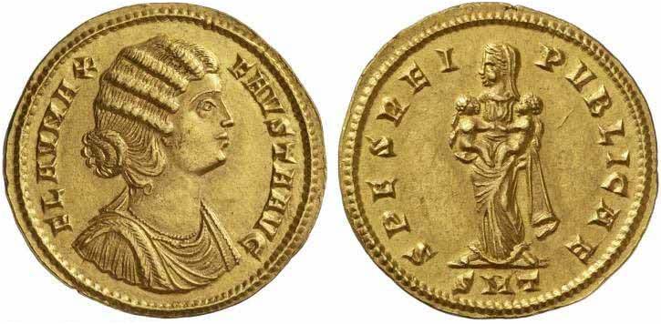Fausta, Roman Imperial Coins reference at WildWinds.com