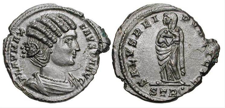 Fausta, Roman Imperial Coins reference at WildWinds.com