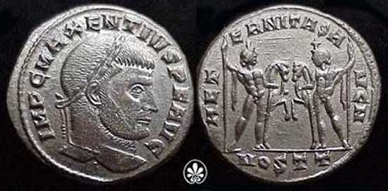 Maxentius, Roman Imperial Coins of, at WildWinds.com