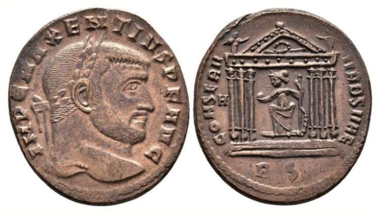 Maxentius, Roman Imperial Coins of, at WildWinds.com