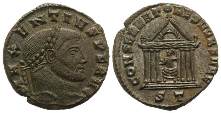 Maxentius, Roman Imperial Coins of, at WildWinds.com