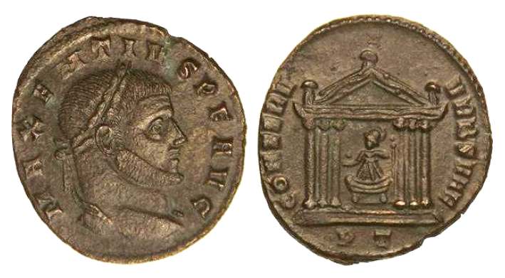 Maxentius, Roman Imperial Coins of, at WildWinds.com