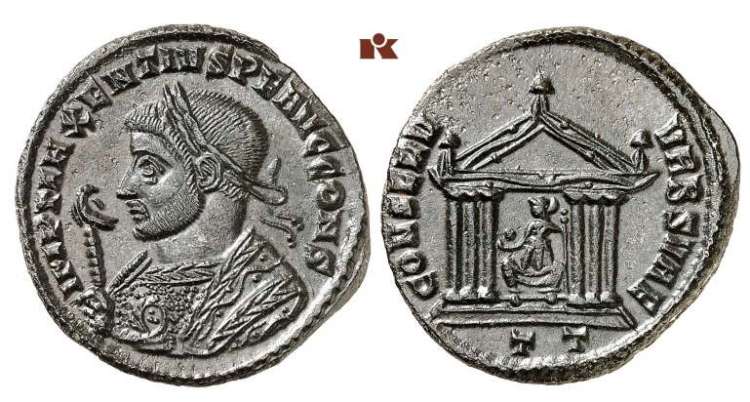 Maxentius, Roman Imperial Coins of, at WildWinds.com