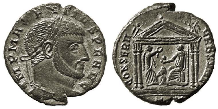 Maxentius, Roman Imperial Coins of, at WildWinds.com