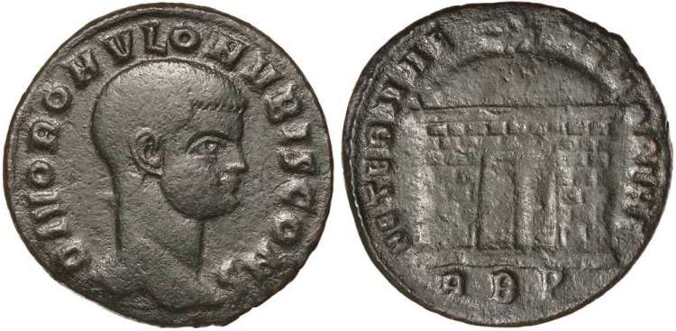 Romulus, Roman Imperial Coins of, at WildWinds.com