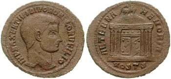 Romulus, Roman Imperial Coins of, at WildWinds.com