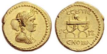 Cestia, Roman Republic Coins reference at WildWinds.com